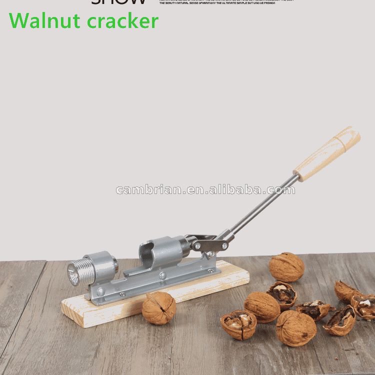 Manual Press Walnut Pressing Cracker Small Home Used Metal Nuts ...