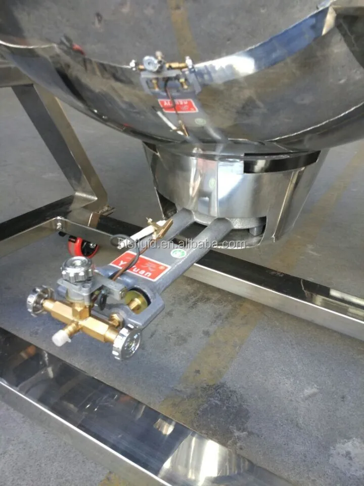 Caramel Jacketed Melting Mixing Milk Warming Kettle,Heated By Flame(gas ...