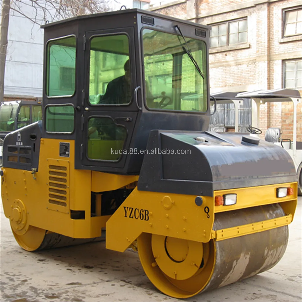 6 Ton Vibratory Road Roller(yzc6b Road Roller,6 Tons Road Roller) - Buy ...
