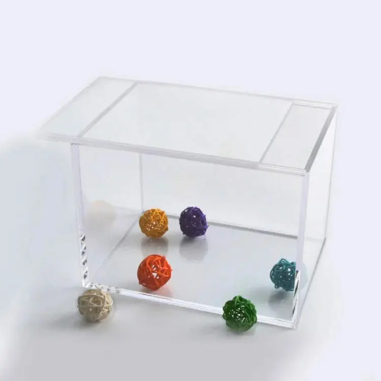 Customized clear Acrylic Lucite Storage Box Container| Alibaba.com