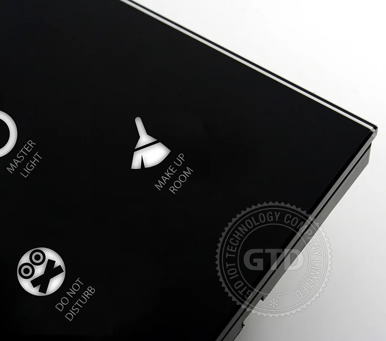 3 Way Touch Switch Rs485 Modbus Protocol Smart Hotel Room Control ...