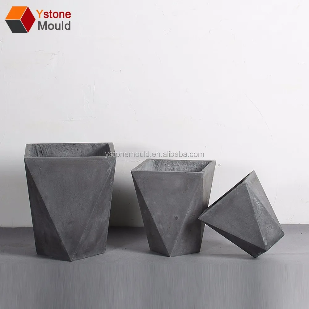 Finely Processed Flower Pot Mold Concrete Planter Molds