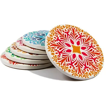 Personalized Custom Printed Round Ceramic Coasters - Buy Coasters ...