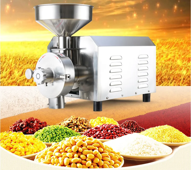 Small Electric Flour Mill Machine Combined Rice Mill - Buy Rice Mill ...