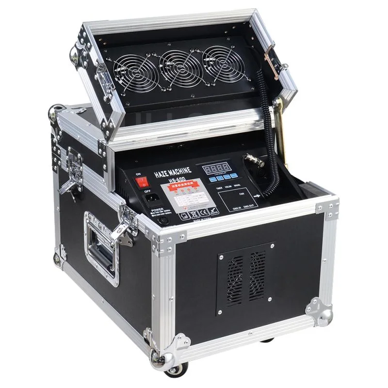 600W Dual Haze Machine - Enhance Stage Effects with Ease