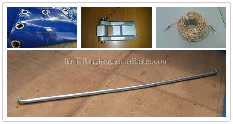 Nylon Coted Steel Cord Open Top Container Tir Cable for 20ft 40ft