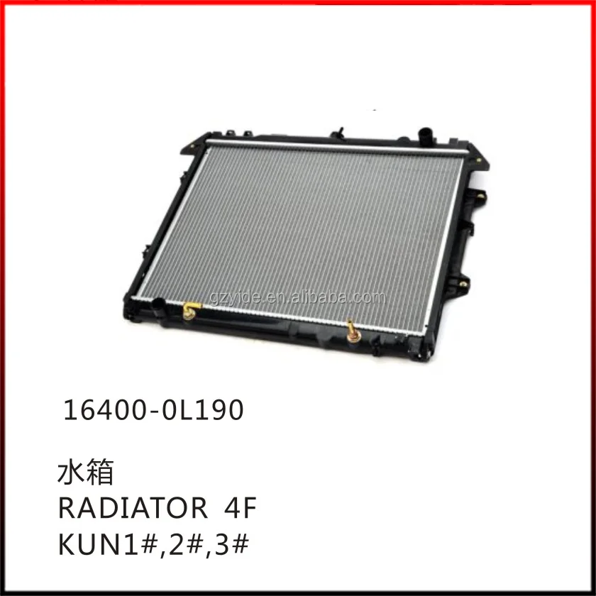 16400-0l190 Radiator For Hilux Vigo Hiace - Buy 16400-0l190,16400-0l190 ...