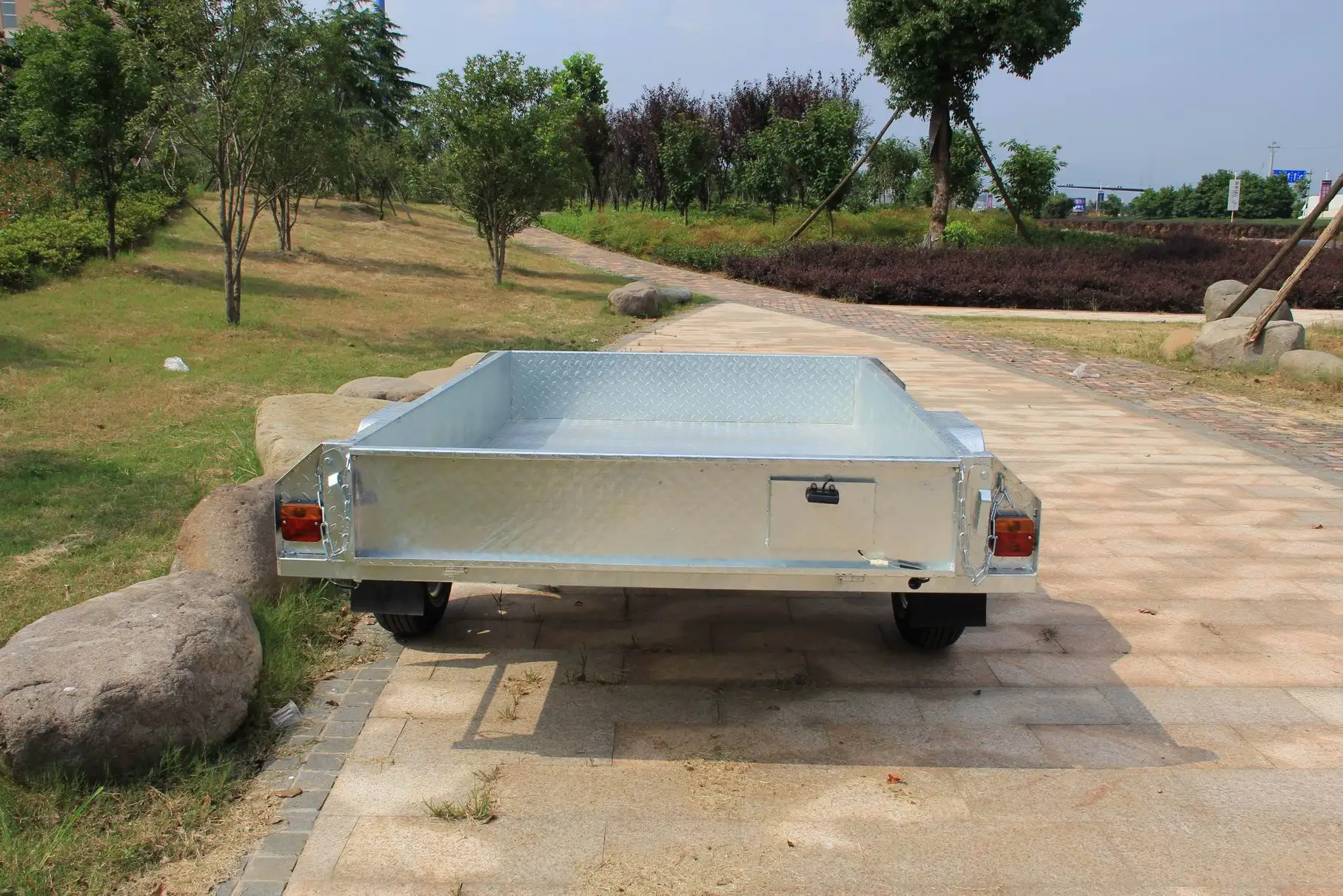 5x3 6x4 7x4 8x5 10x5 Galvanized Box /car/farm/utility/ Truck Trailer ...