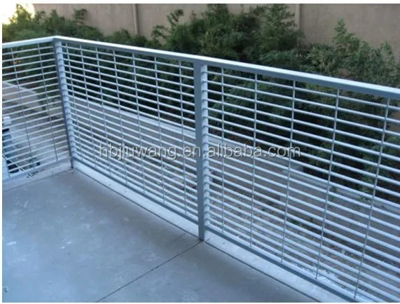 Steel Bar Grating Fence Wall/ Steel Grating Fence -iso9001 20years ...