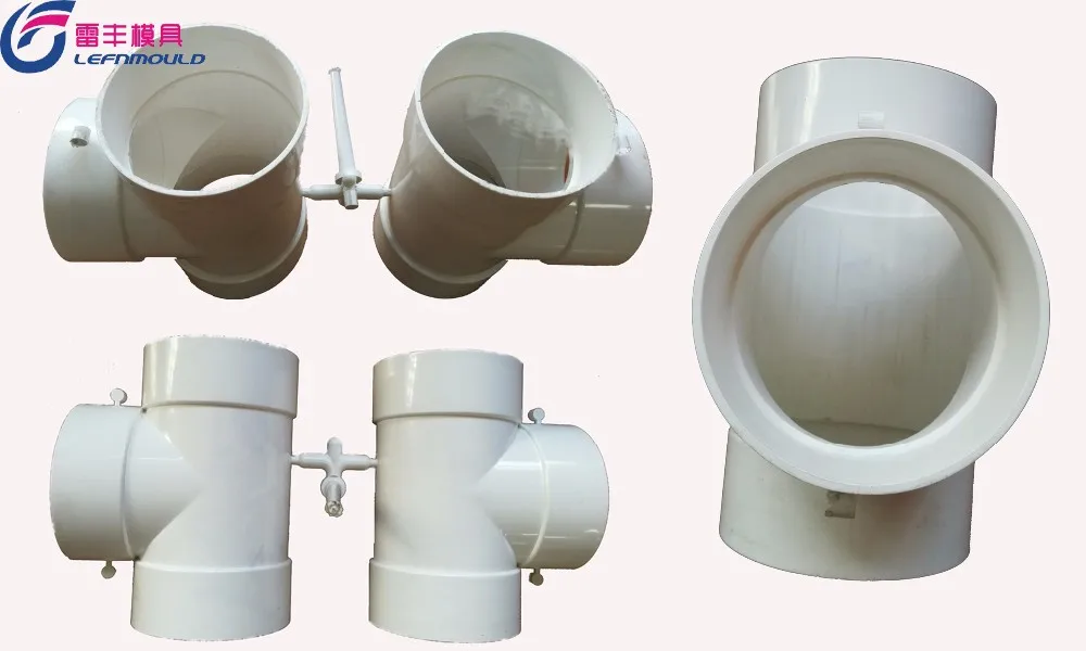 Pvc Plastic Injection Collapsible Core Pipe Fitting Mould - Buy ...
