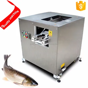 Commercial Small And Large Fish Fillet Cutting Machine / Fish ...