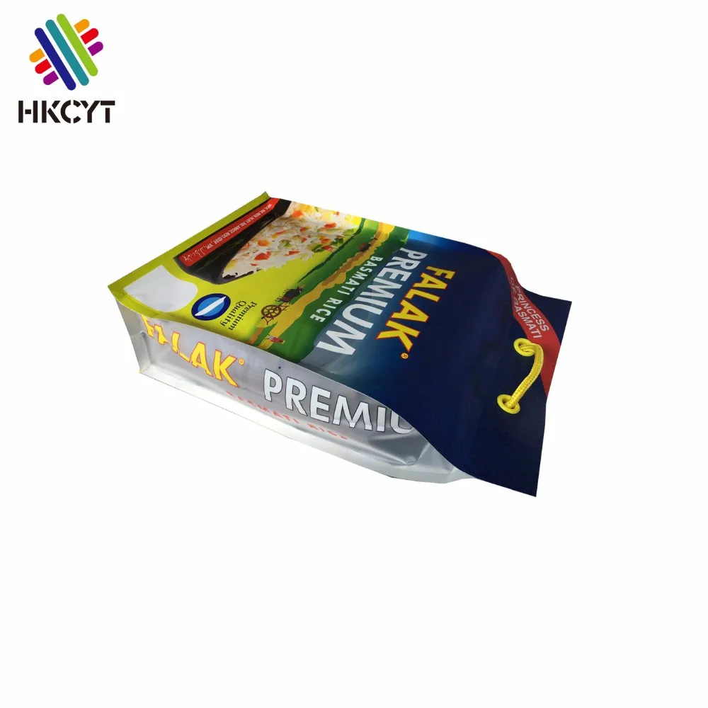 10kg Basmati Rice Packaging Bag /stand Up Pouch With Zipper For ...