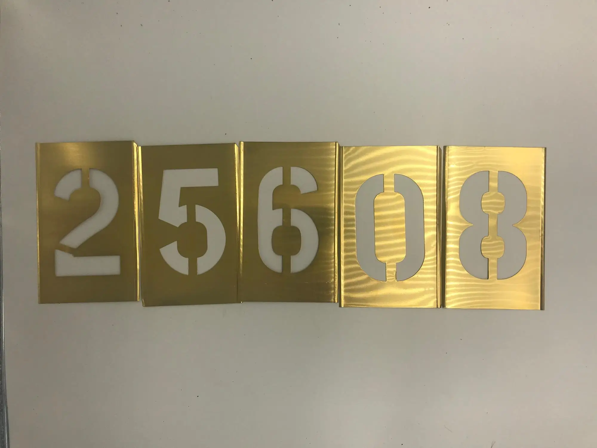 Impa 613133-613160 13-100mm Stencil Letter And Figure Set For Painting ...