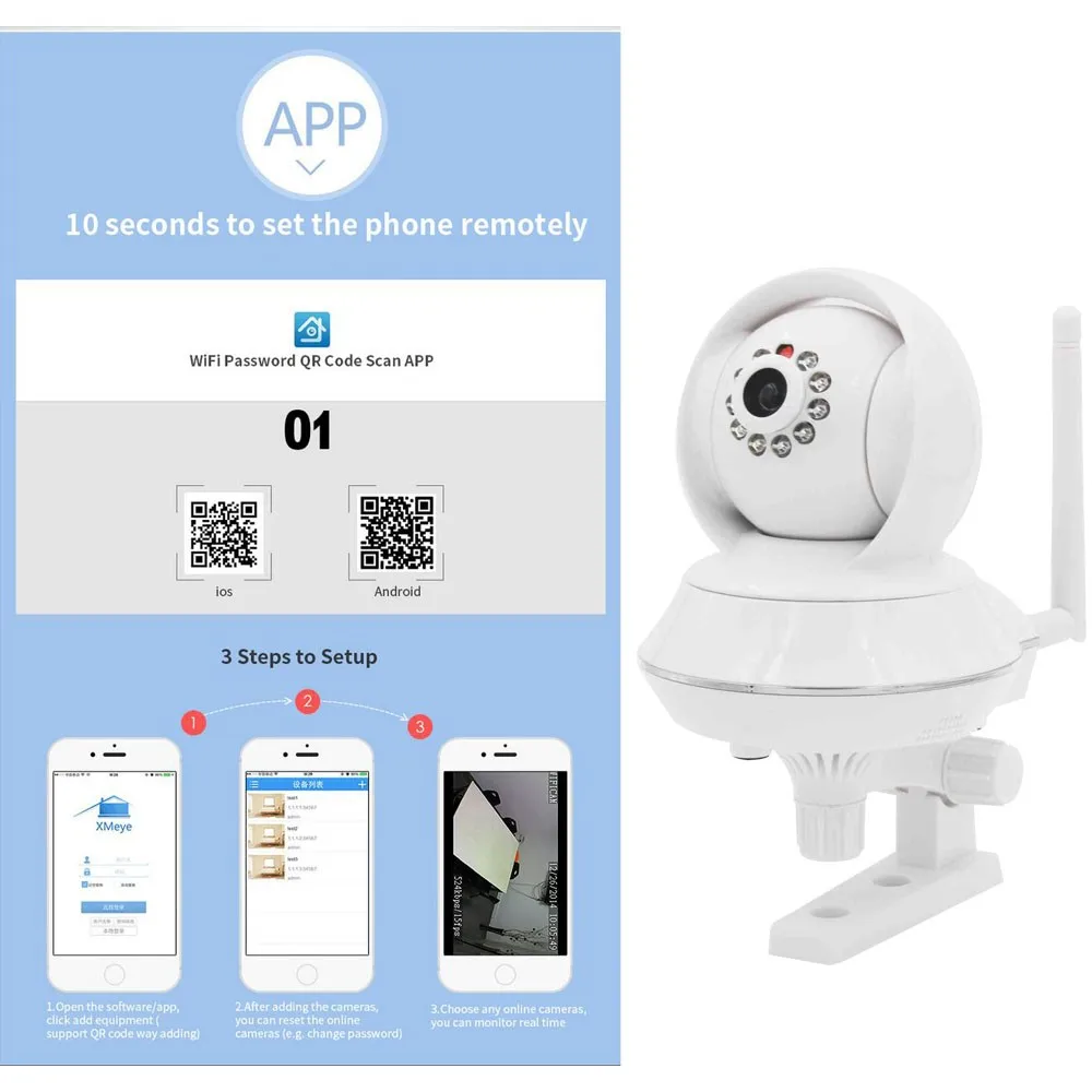 Pan/tilt/zoom Technology Ip Camera Wireless Wif Ip Camera High ...