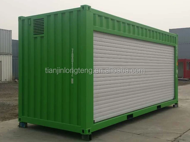 Roller Shutter Door 20ft Self Storage Container - Buy Roller Shutter ...