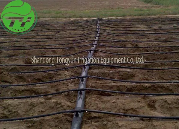 Pe Material T-tape Drip Irrigation 15 Mil Drip Tape With Internal ...