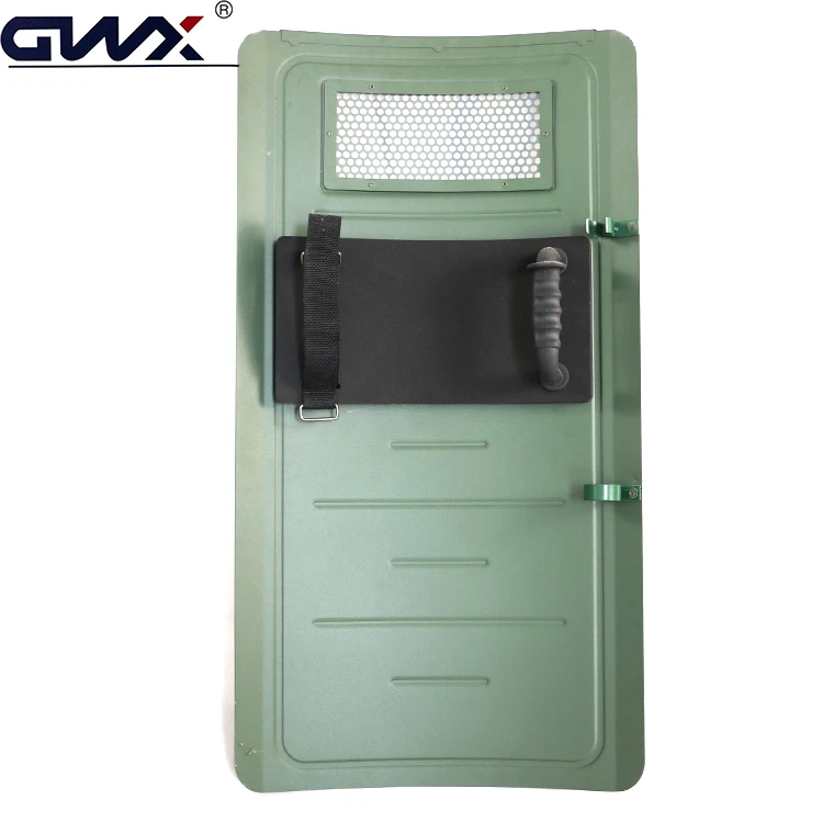 High Strength Aluminium Alloy Metal Protection Riot Shields - Buy Metal ...