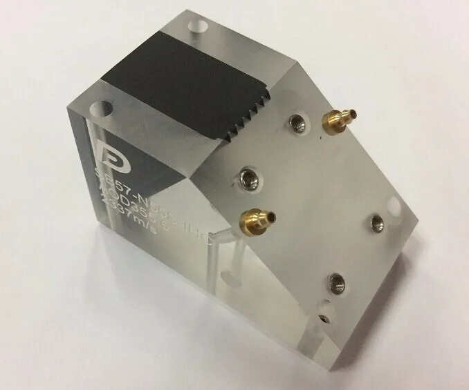 Doppler Ultrasonic Phase Arrays Wedge for Testing Precision