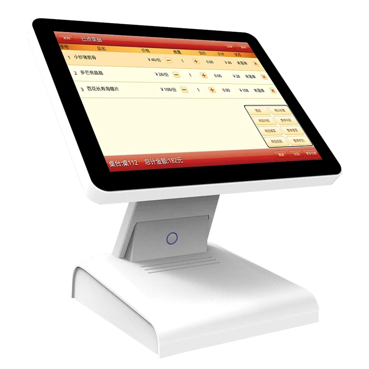 Cheap Retail Cash Register Countertop 15 Inch True Flat Pos System All ...