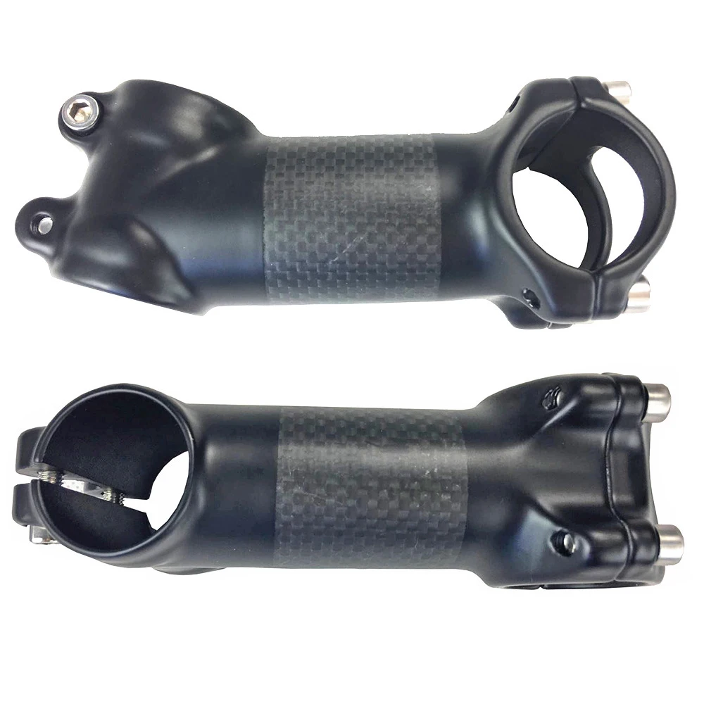 3k Glossy Matte Carbon Fiber Bicycle Stem Road/mtb Carbon Stem Bicycle Parts Angle 6/7 Degree ...