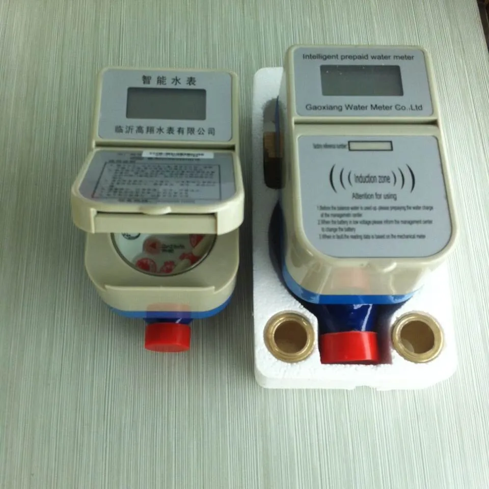 Basic Table Of Ic/rf Card Prepaid Smart Water Meter - Buy Ic/rf Card ...