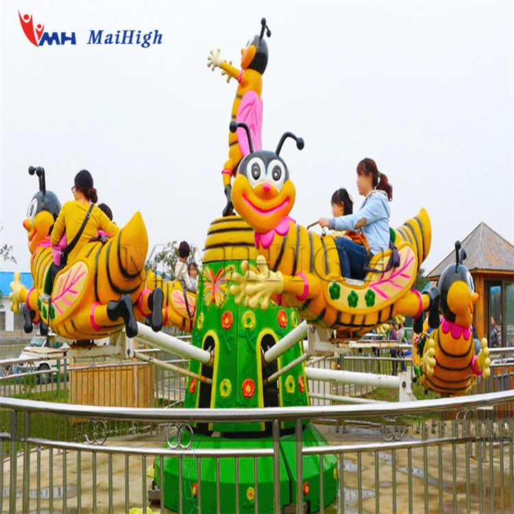 Attractive Park Rotating Bee Ride Family Ride Self Control Bee Rides ...