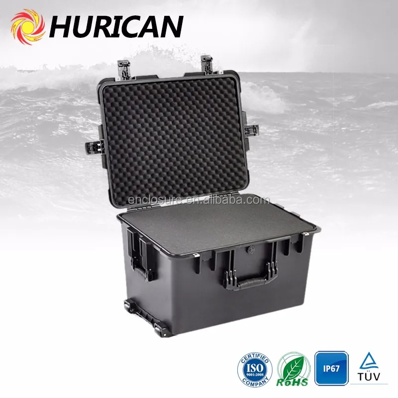 IP67 Waterproof Case with Handle and Wheels - Heavy Duty