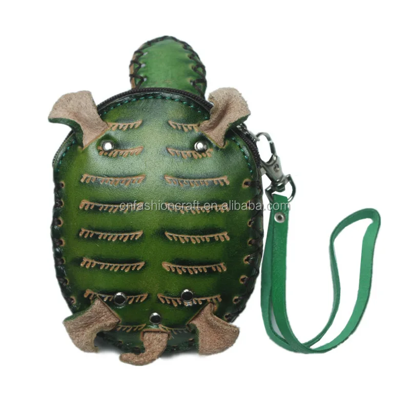 Genuine Leather Animal Shape Coin Purse - Waterproof & Customizable