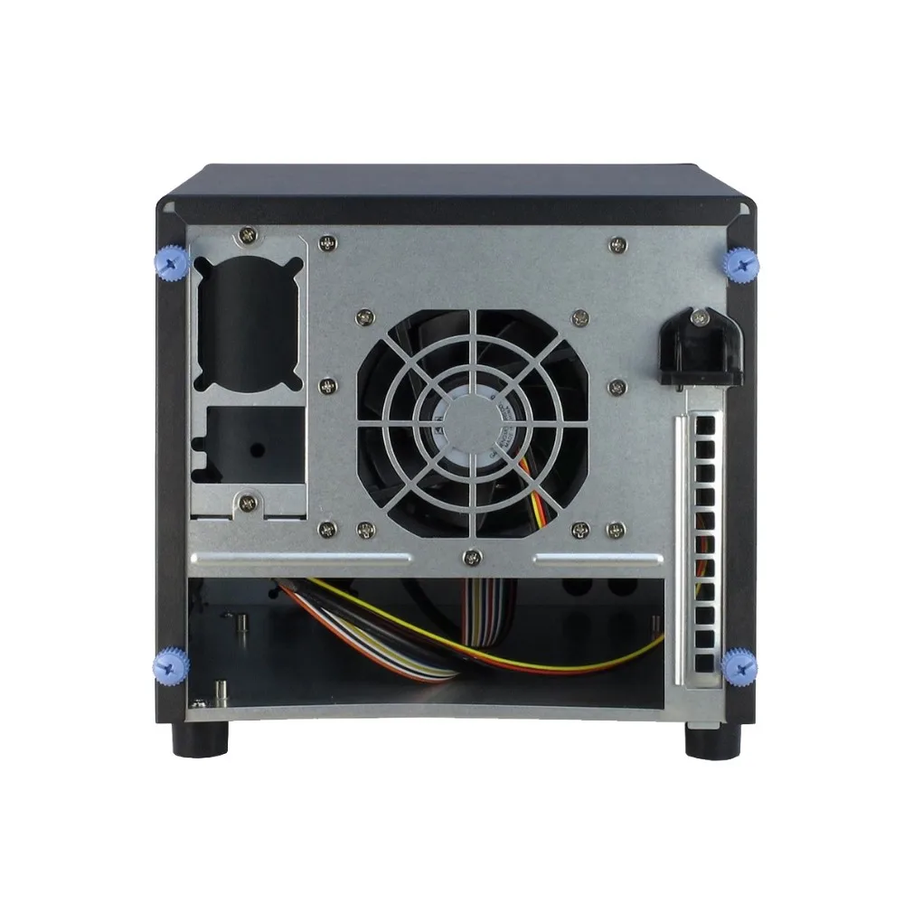 Mini Itx Nas Server Case 4 Bay With Lock Hdd3.5+hdd2.5 Ipfs Server Chassis - Buy Nas Server Case ...