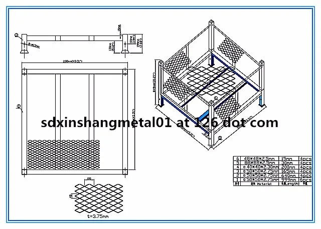 Warehouse Stackable Scaffold Storage Rack, View Warehouse Stackable ...