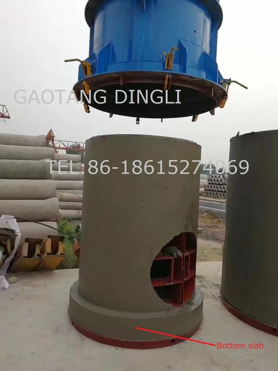 Newest Technology Precast Reinforced Concrete Manhole Forms Equipment ...