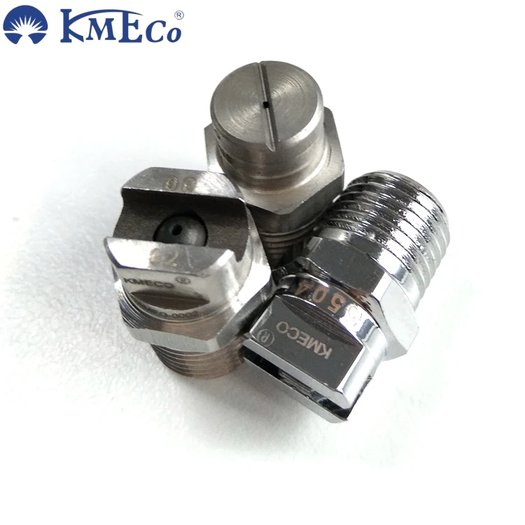 Stainless Steel Flat Fan Water Jet Spray Nozzle Veejet Nozzle - Buy Fan ...