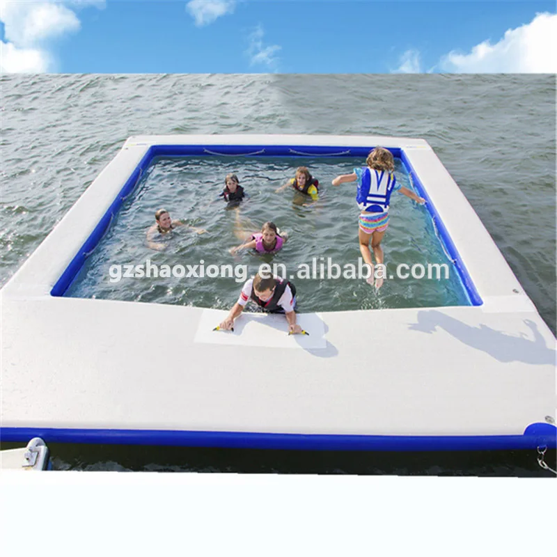 Drop Stitch Pool - Customizable Floating Sundeck Platform