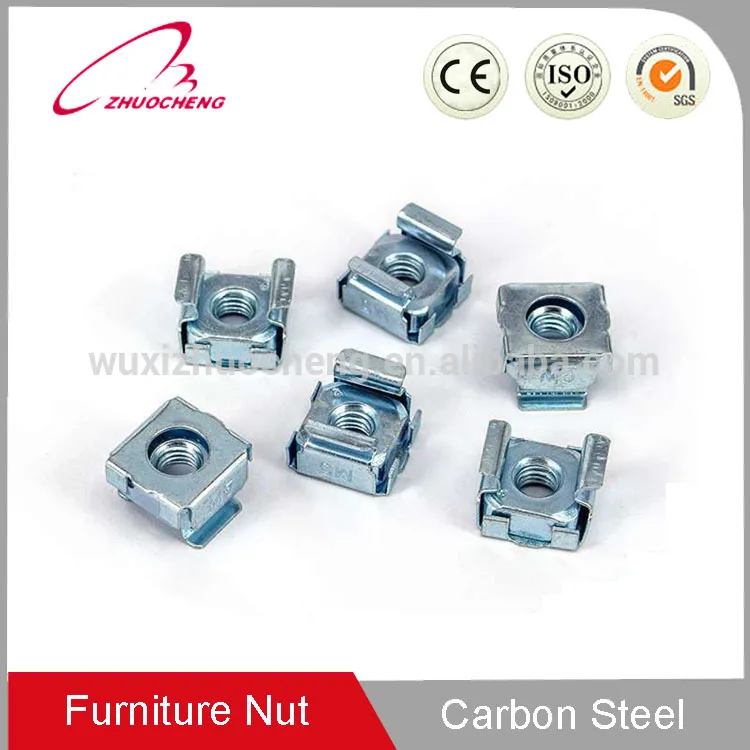 Din Standard For Cage Nut Zinc Plated Carbon Steel Square Weld Lock ...