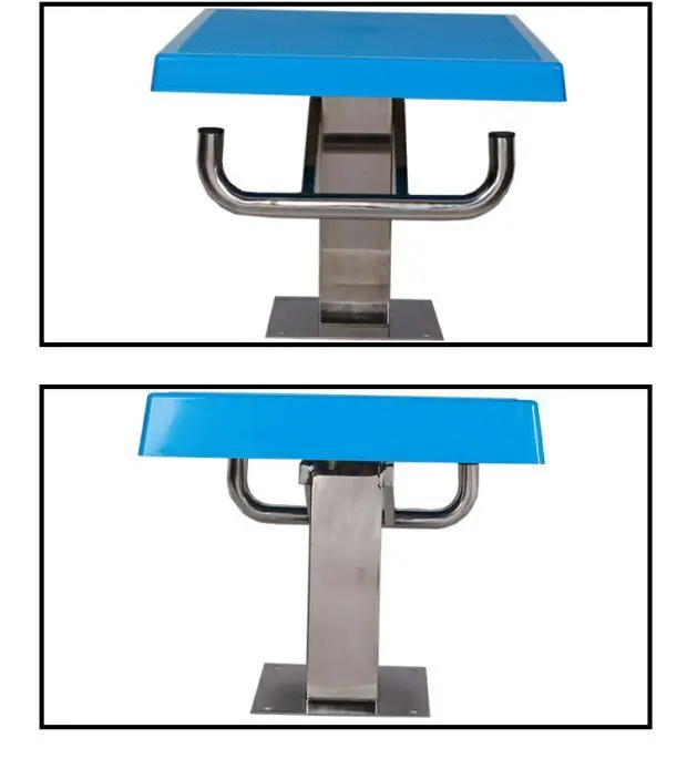 Non-slip Stainless Steel Starting Block For Swimming Pool
