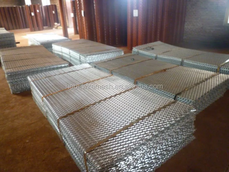 Perforated Diamond Holes Plate - Expanded Metal Mesh