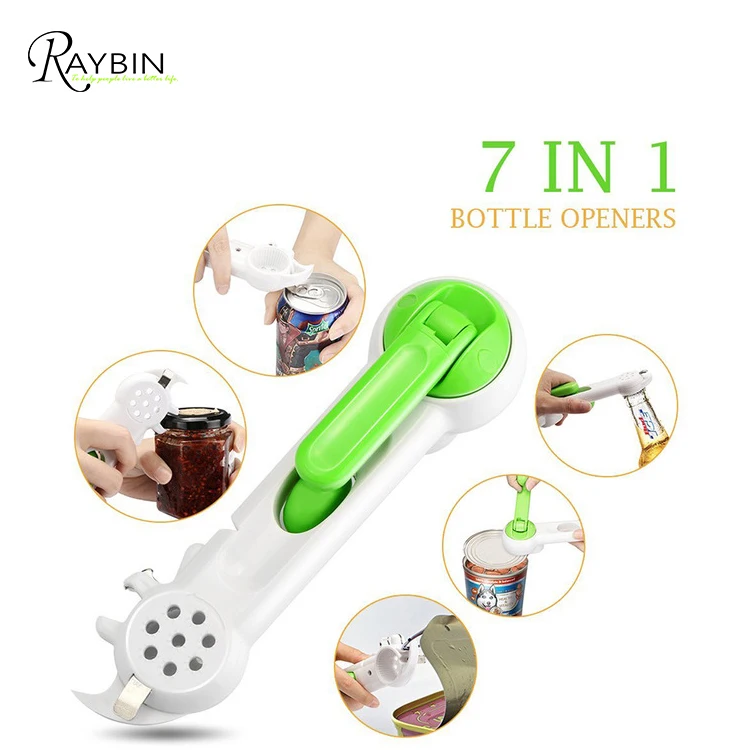 7 in 1 Multi Function One Touch Beer Can Opener| Alibaba.com