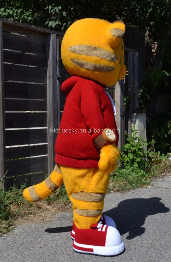 Daniel Tiger Mascot Costume For Children's Party - Buy Mascot Costume ...