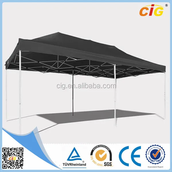 3x6 Black Large Space Camping Family Tent - Durable & Waterproof