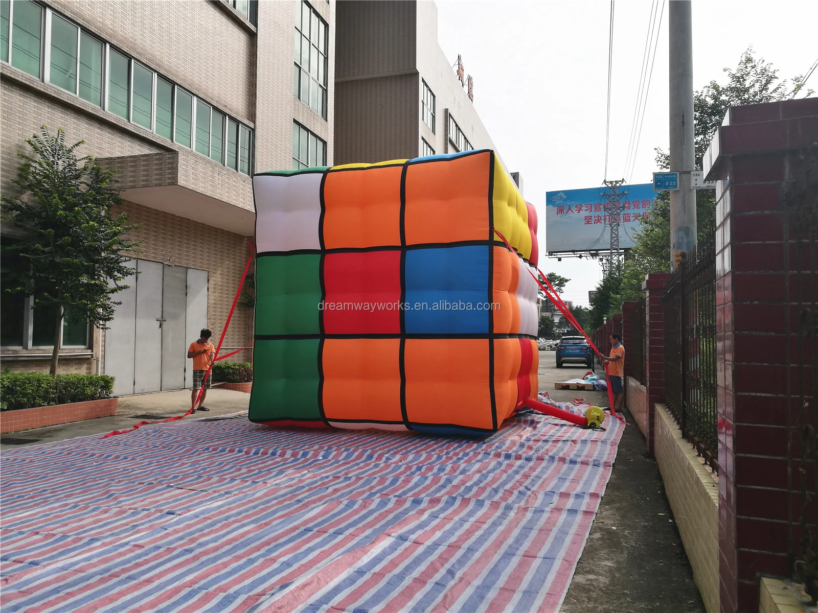 2019 Hot Sale Giant Inflatable Rubik's Cube,Rubik's Cube Inflatable For ...