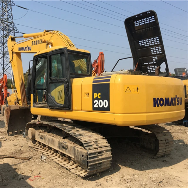 Used Pc 200 Komatsu Excavators Good Working Condition Used Pc200-7 ...