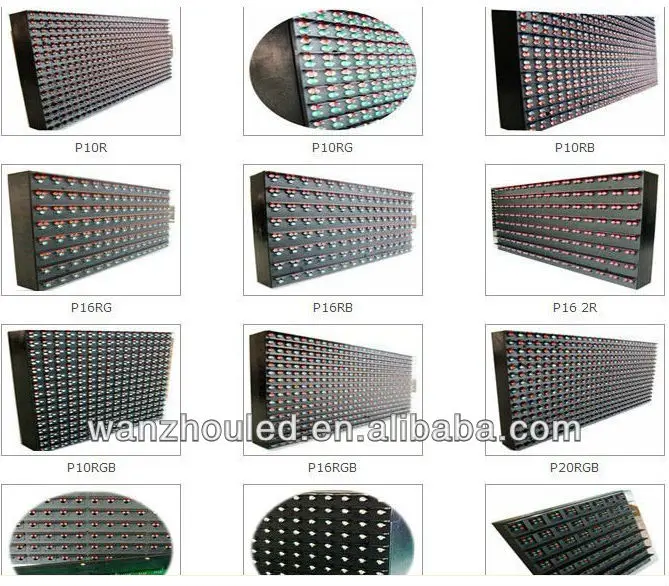 P20 LED Display - Full Color, High Brightness Module
