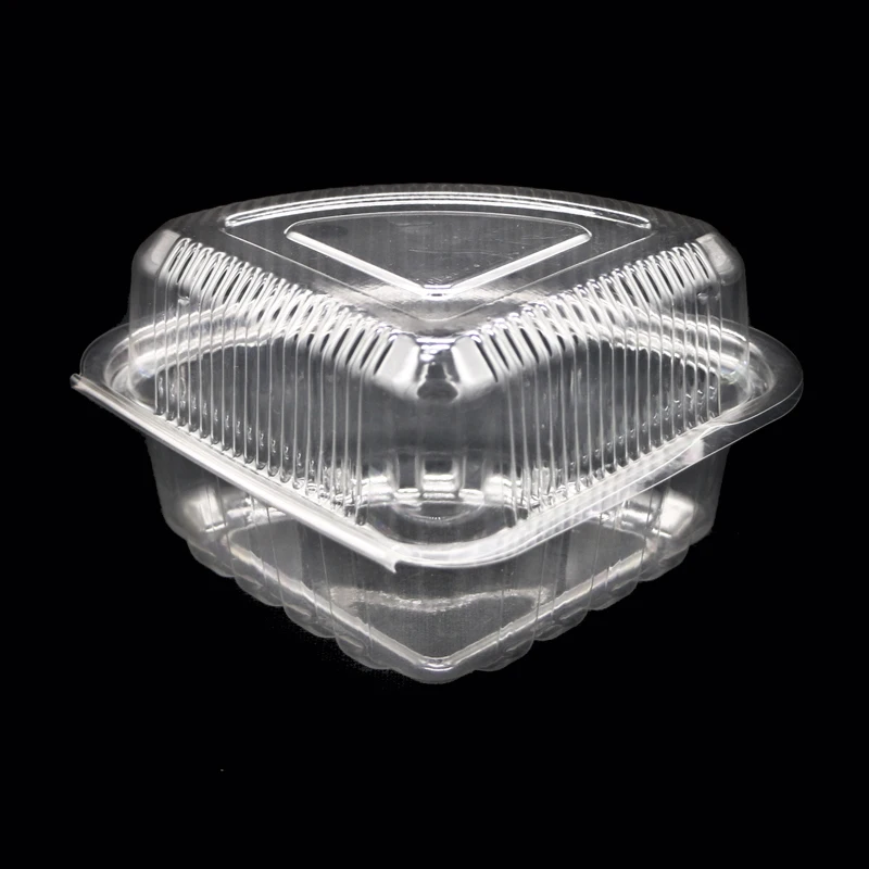 Triangle Plastic Cake Clear Container Cake Packaging Box - Buy Plastic ...