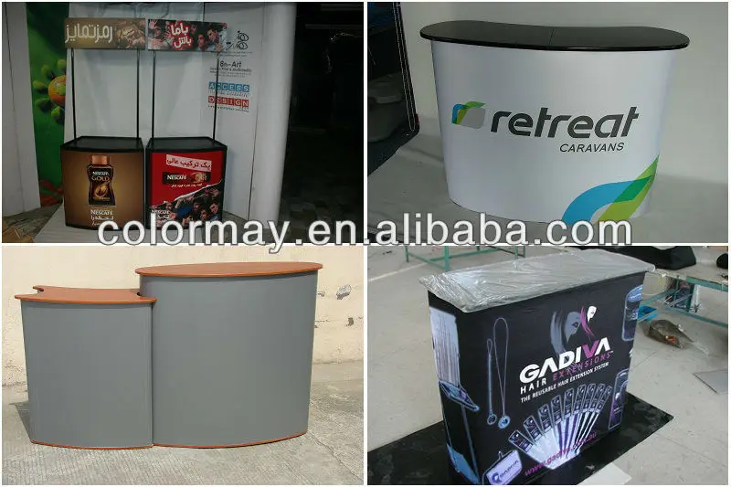Promoter Stand Table,Abs Promotion Table Display,Portable Tradeshow ...