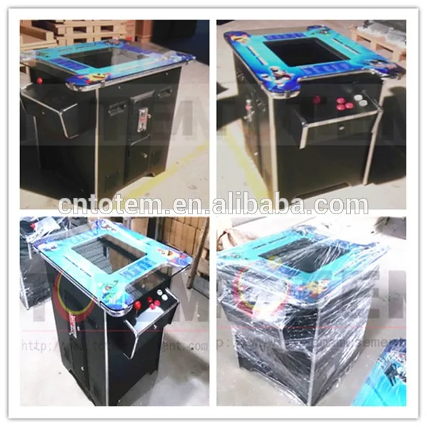 60-in-1 Cocktail Table Arcade Machine Video Games For Coin Operated ...