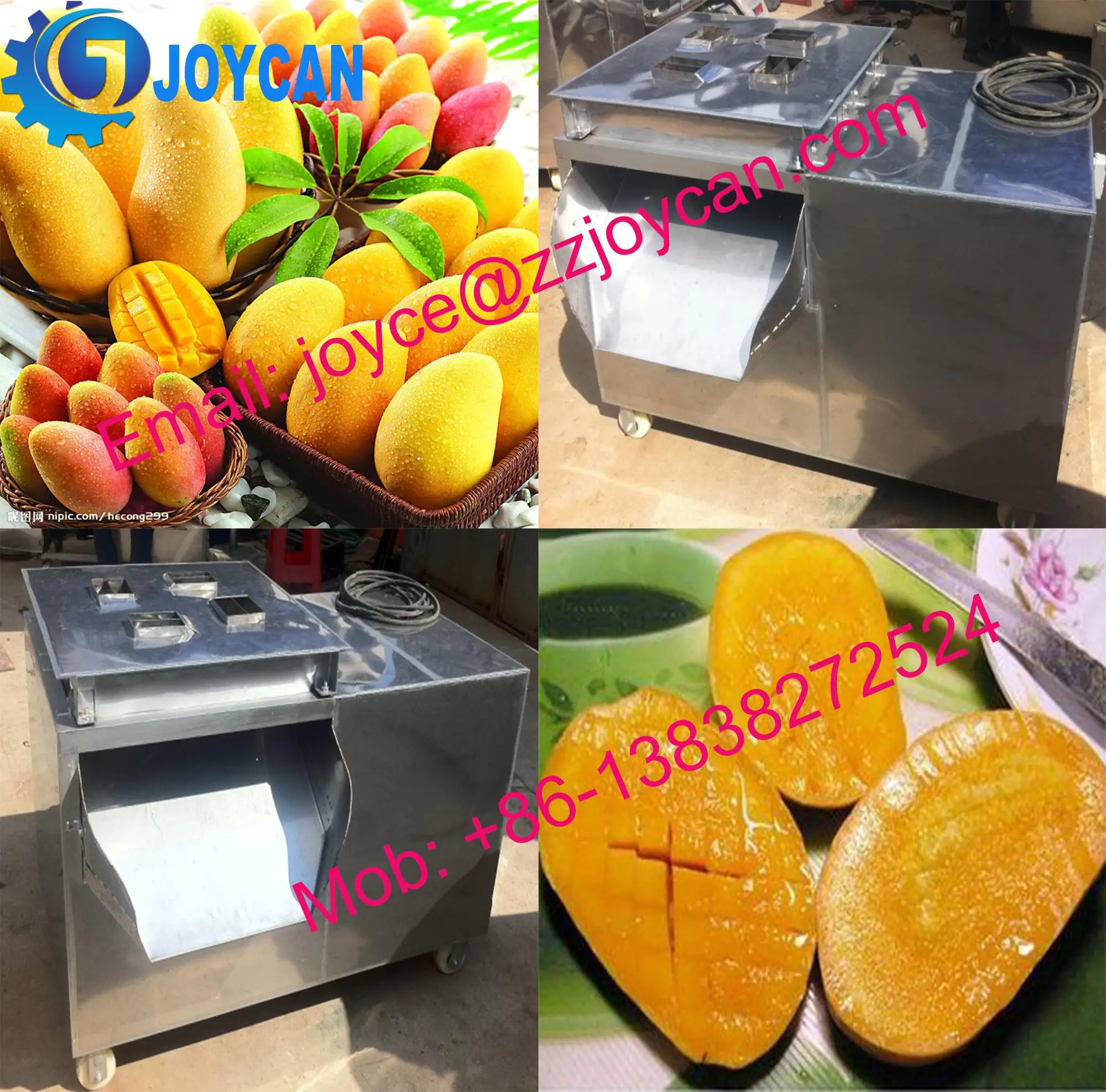 Automatic Mango Chip Cutting Machine - Efficient & Durable