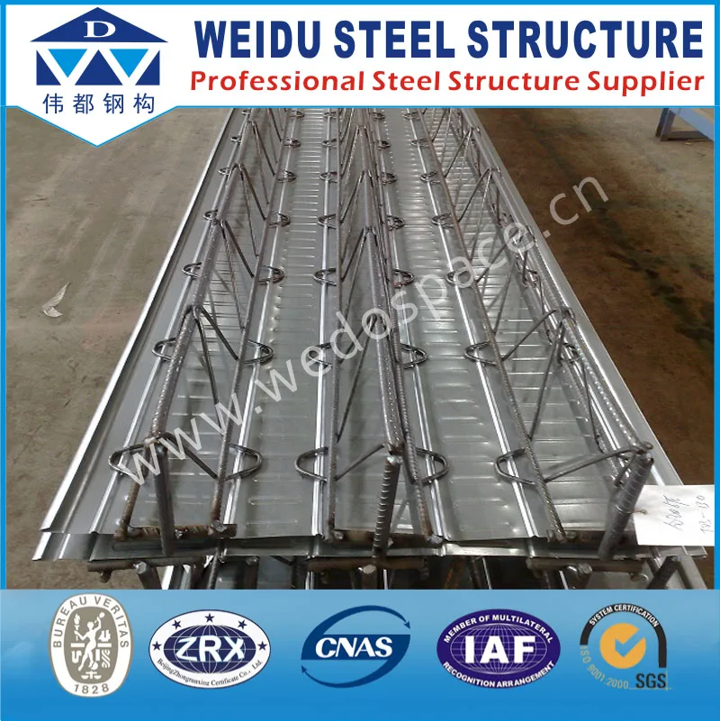 Steel Deck Plate with Reinforced Bar - Durable & Versatile