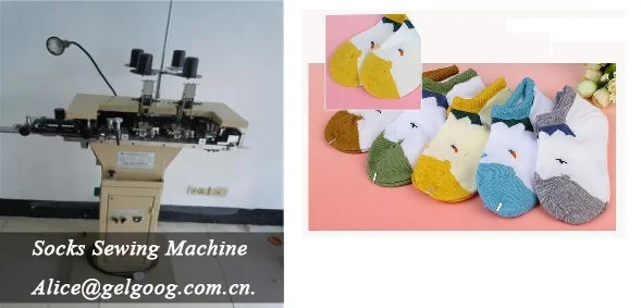Industrial Automatic Manufacturing Soosan Socks Making Machine Knitting ...