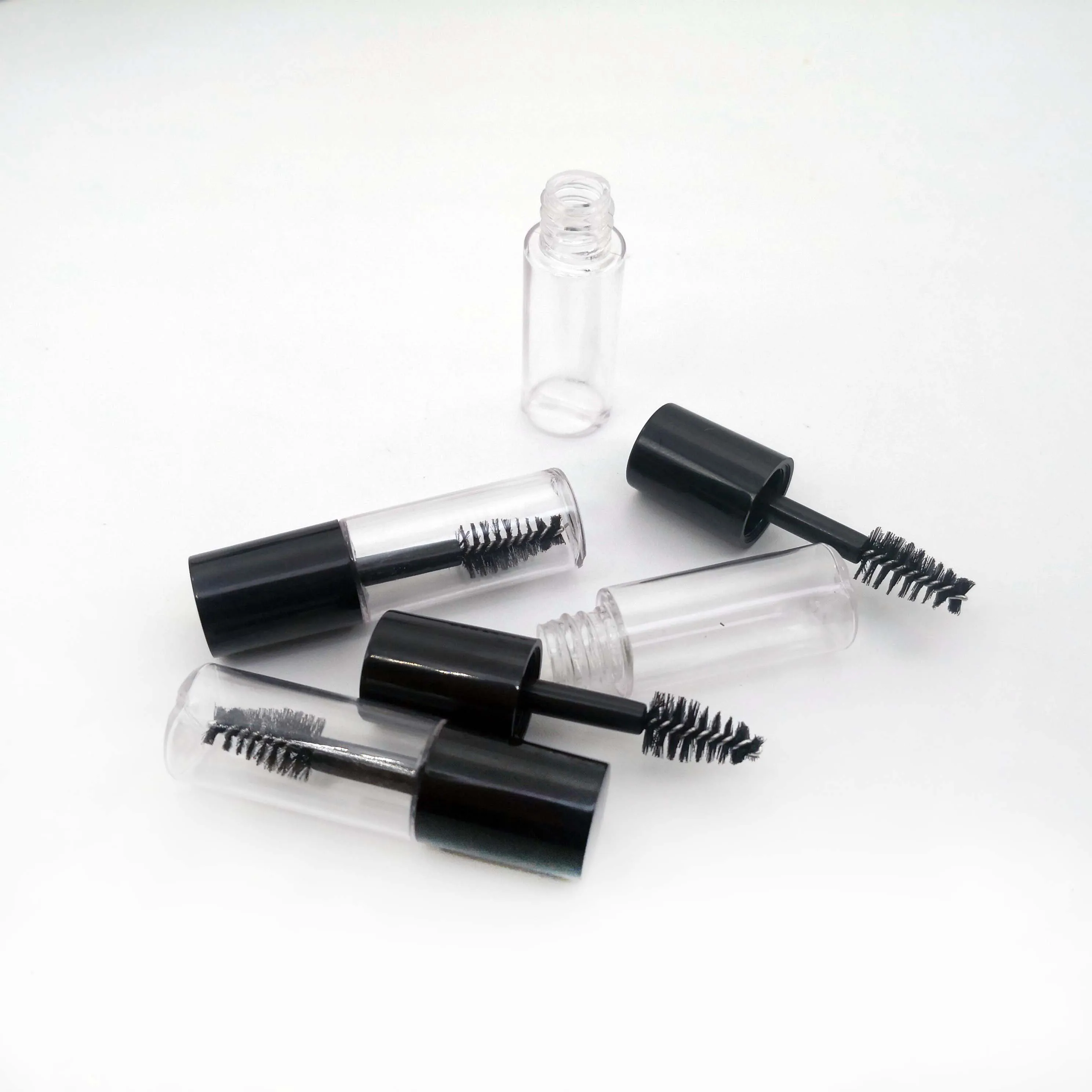 3ml Pink Mascara Tube Container - Round Cosmetic Packaging, OEM