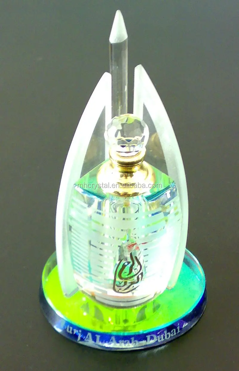 Burj Al Arab Crystal Perfume Bottle Mh-x0516 - Buy Burj Perfume Bottle ...